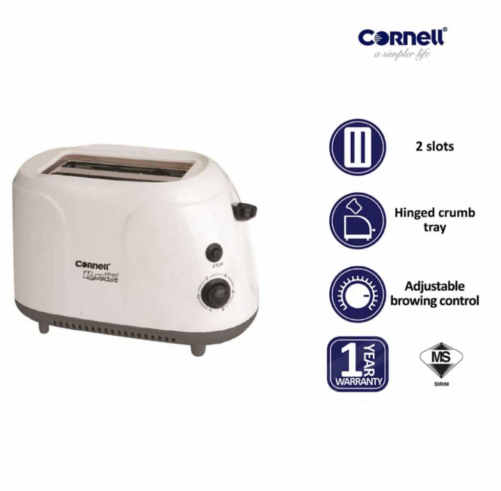 Cornell 2 Slice Bread Toaster COR-CTS22C