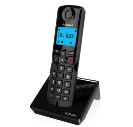 Alcatel Digital Cordless DECT Phone S250 TM Unifi Maxis Home Landline ...