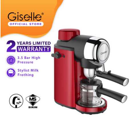 Giselle Espresso Coffee Milk Bubble Maker Machine
