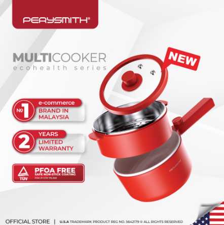 PerySmith Multi Cooker Ecohealth Series BQ180