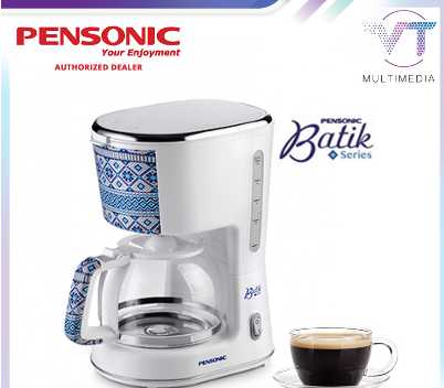 Pensonic Batik Series Coffee Maker PCM-1903