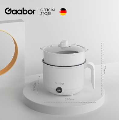 Gaabor Mini Rice Cooker Multi Cooker Multifunction Electric Skillet ...