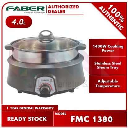 Faber Italia 4L Multi Cooker FMC 1500