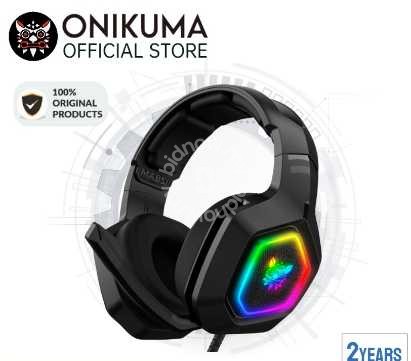 Onikuma K10 RGB Gaming Headset RGB LED Light Over Ear Headphones With ...