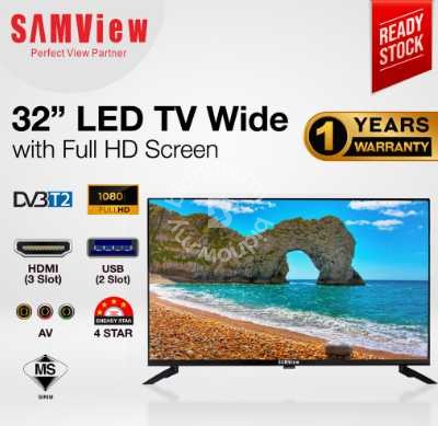 SAMView Digital LED TV FHD 1080I MYTV DVB T 2