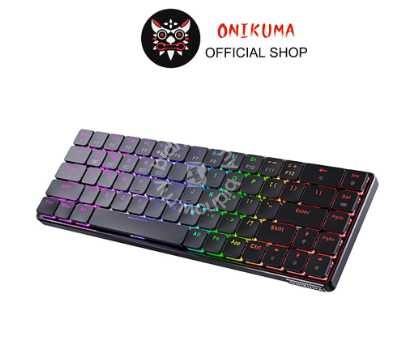 ONIKUMA G29 Wireless Mechanical Keyboard 69-key Super Thin Blue Switch ...
