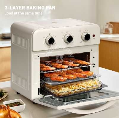 TJean Multifunctional Household Visual Steam Oven (10.5L)
