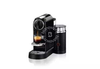 Nespresso D-123-ME-BK-NE Citiz And Milk Coffee Machine - Black