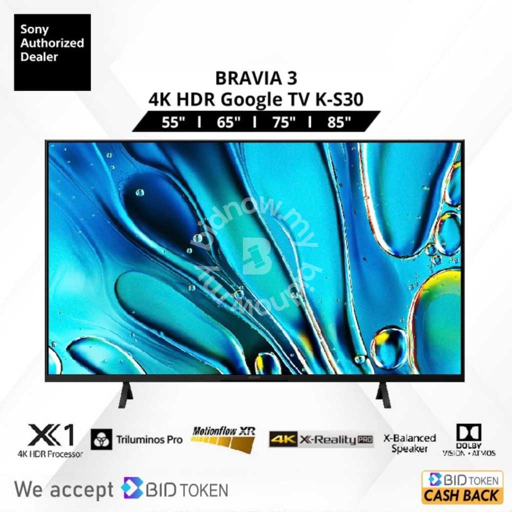 Sony 65" BRAVIA 3 Series | 4K HDR Processor X1™ | 4K Ultra HD | High Dynamic Range (HDR ...