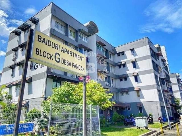 Baiduri Apartment, Block G, Jalan 5/76D, Desa Pandan, 55100 Kuala Lumpur