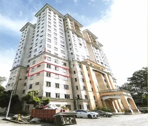 Blok A, Pangsapuri Persiaran Tanjung, Jalan Persiaran Tanjung, Taman ...